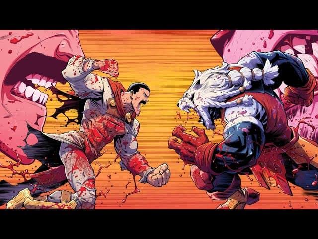 The Epic Showdown Thragg Vs Battle Beast In Invincible Galaxy Ai