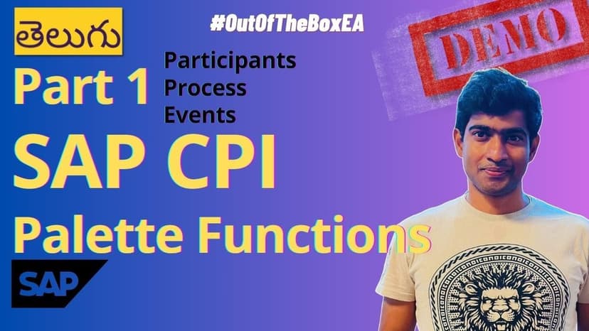 Understanding SAP CPI Palette Functions: A Comprehensive Guide | Galaxy.ai