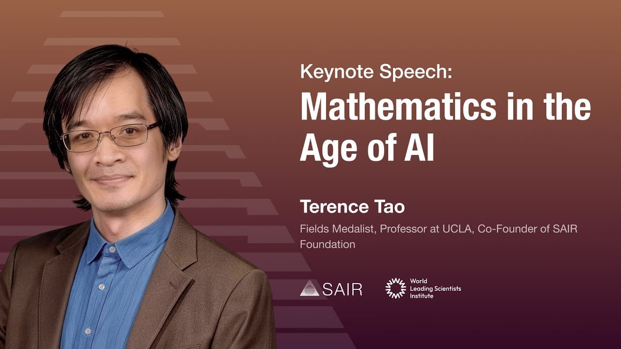 Terence Tao Explains How Artificial Intelligence is Transforming the ...
