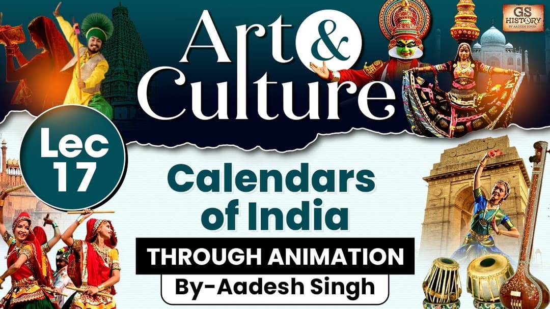 The Evolution of Calendars in India: A Historical Overview | Galaxy