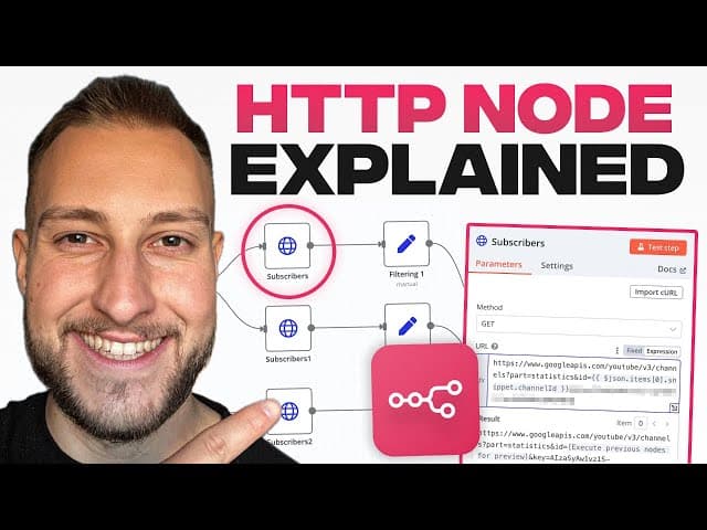 Understanding the HTTP Request Node in n8n: A Beginner's Guide to API Integration | Galaxy.ai ...