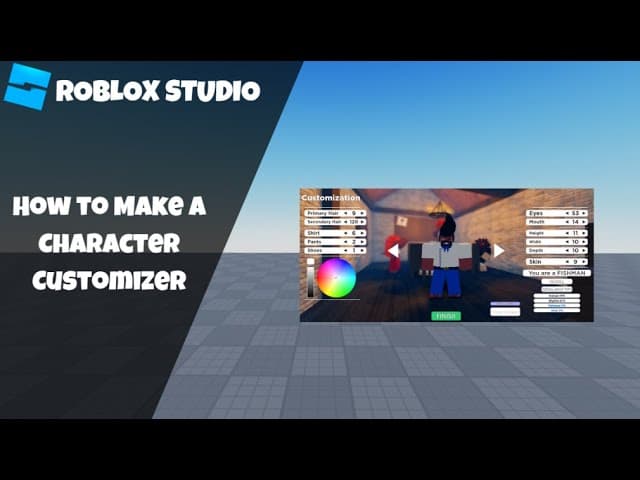 Creating A Character Customization System In Roblox Part 1 Galaxy Ai Galaxy Ai