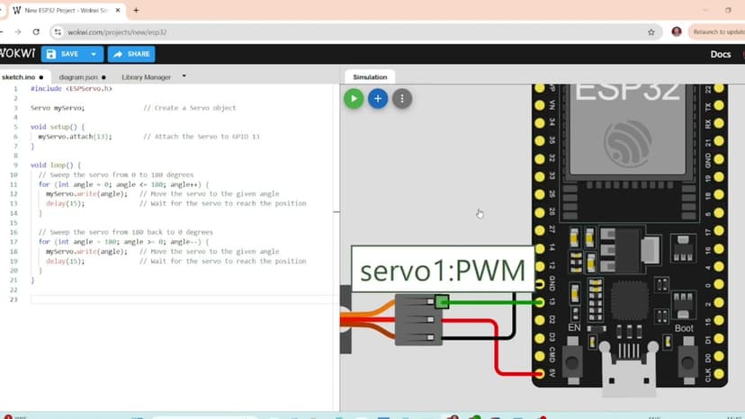How to Control a Servo Motor with ESP32: A Comprehensive Guide | Galaxy.ai