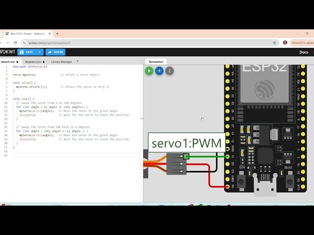 How to Control a Servo Motor with ESP32: A Comprehensive Guide | Galaxy.ai | Galaxy.ai