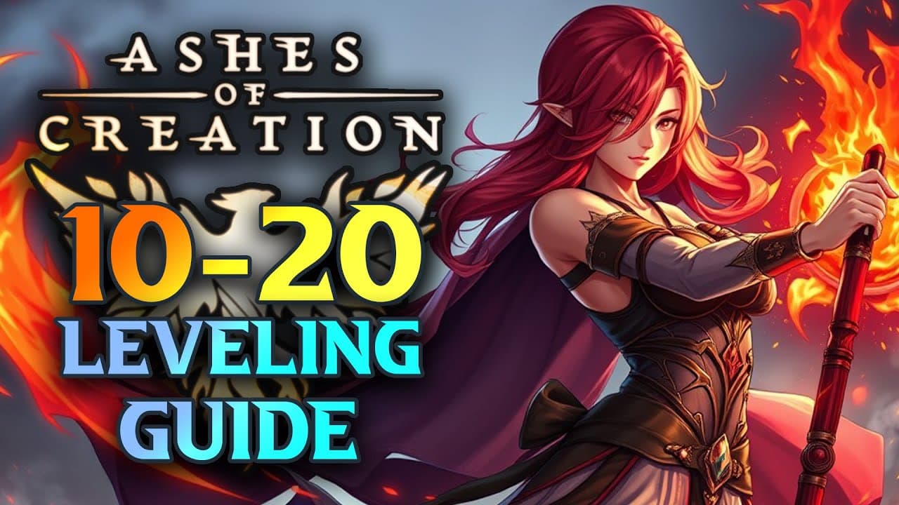 Ashes Of Creation Leveling Guide: From Level 10 to 20 | Galaxy.ai