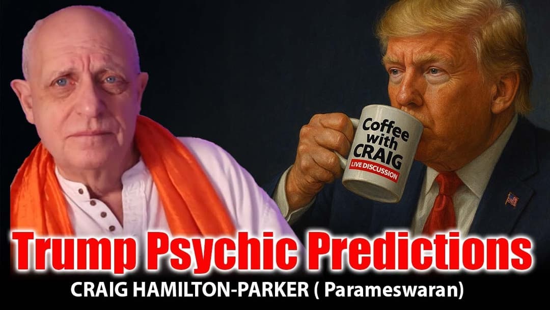 Trump’s Next 100 Days: Predictions from Psychic Medium Craig Hamilton ...