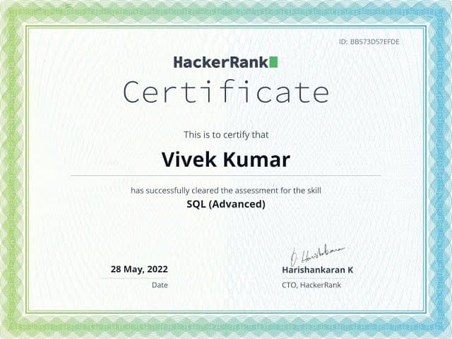 Mastering SQL Advanced Certification on HackerRank: A Step-by-Step Guide | Galaxy.ai | Galaxy.ai