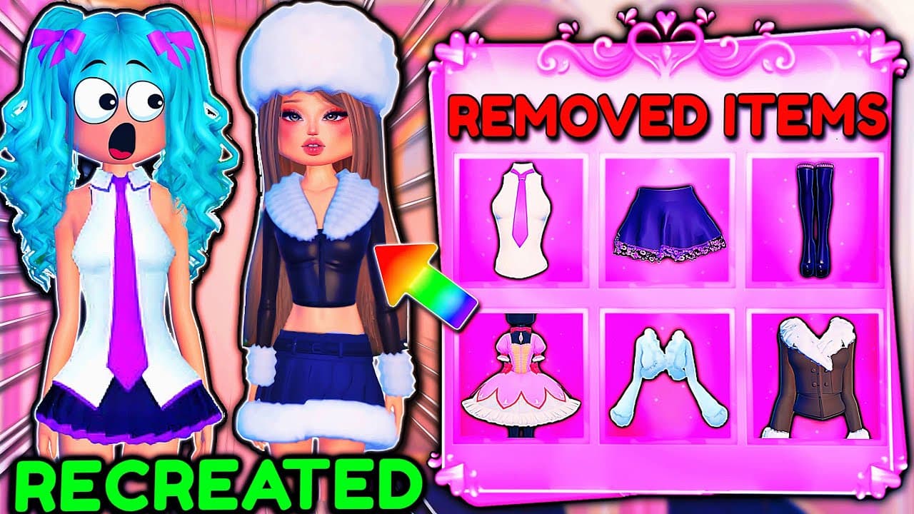 Reviving Nostalgia: Bringing Back Removed Items in Dress to Impress on ...