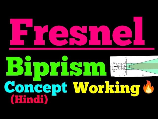 Understanding Fresnel Biprism: Principles and Applications | Galaxy.ai