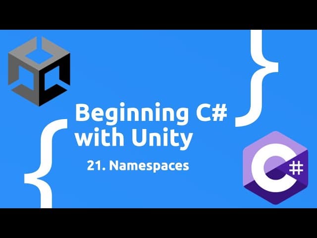 Understanding Namespaces in C# for Unity Development | Galaxy.ai