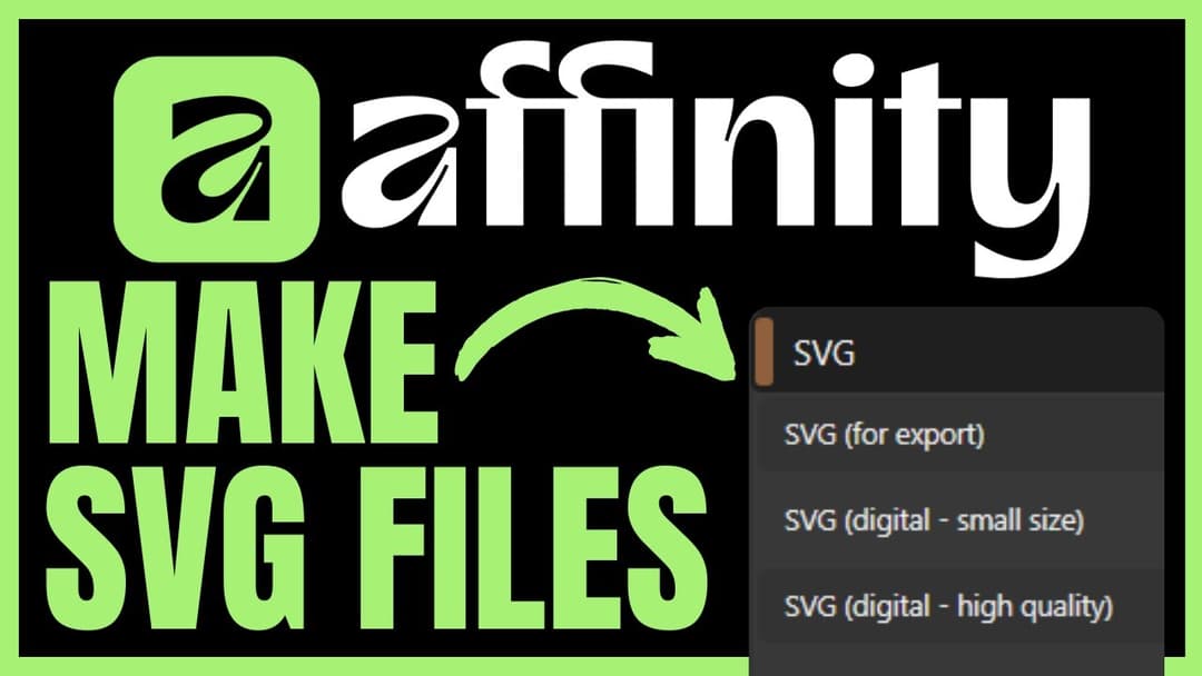 How to Create and Export SVG Files Using Affinity Designer Quickly and ...