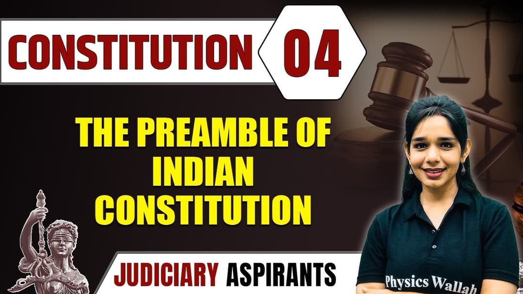 Understanding the Preamble of the Indian Constitution: A Comprehensive ...