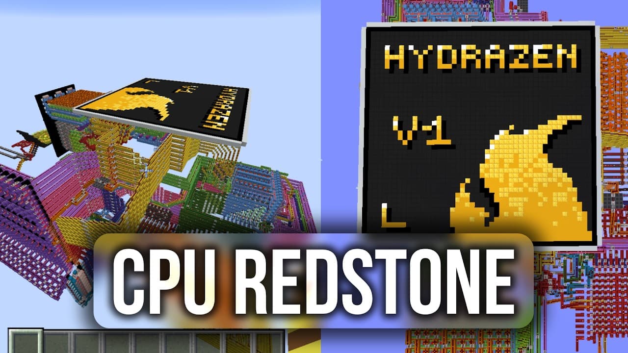 Minecraft Redstone Computer
