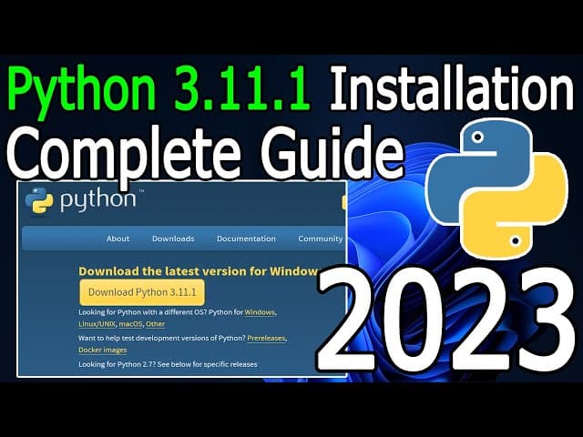 A Step-by-Step Guide to Installing Python 3.11.1 on Windows 10/11 ...
