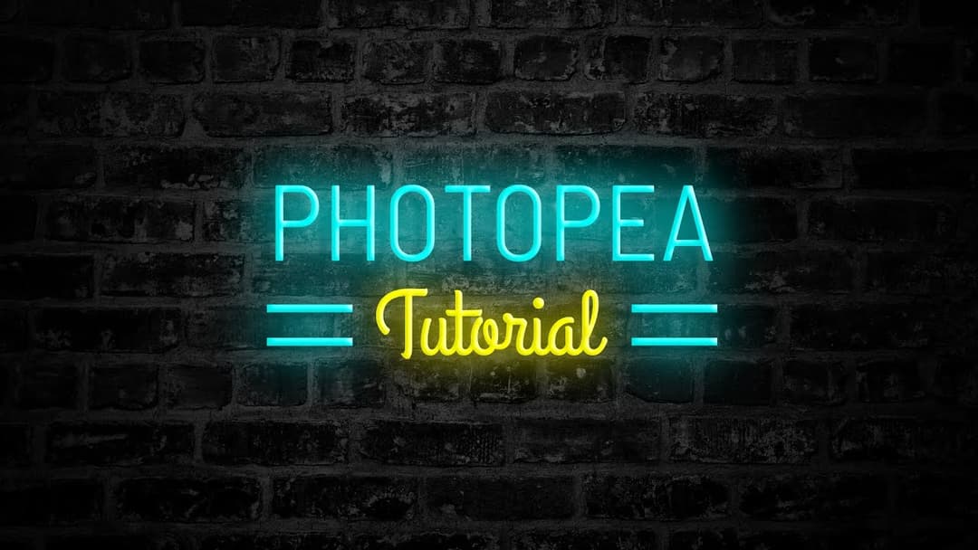 Creating Stunning Neon Text Effects in Photopea | Galaxy.ai