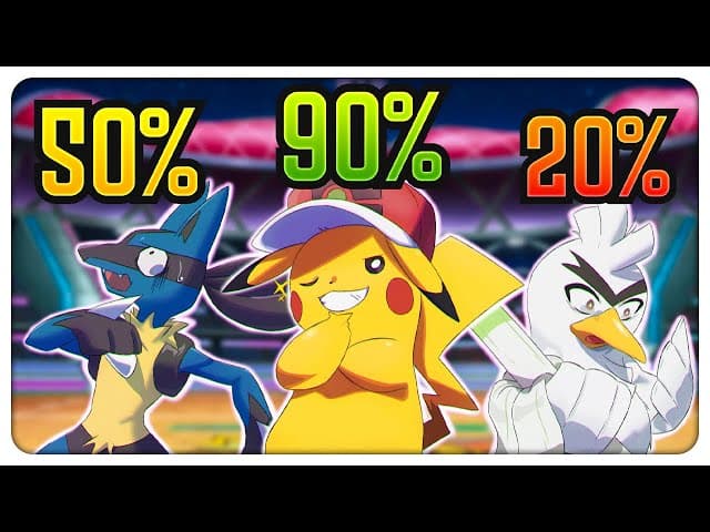 Analyzing Ash Ketchum's Final Pokémon Win Rates: A Comprehensive ...